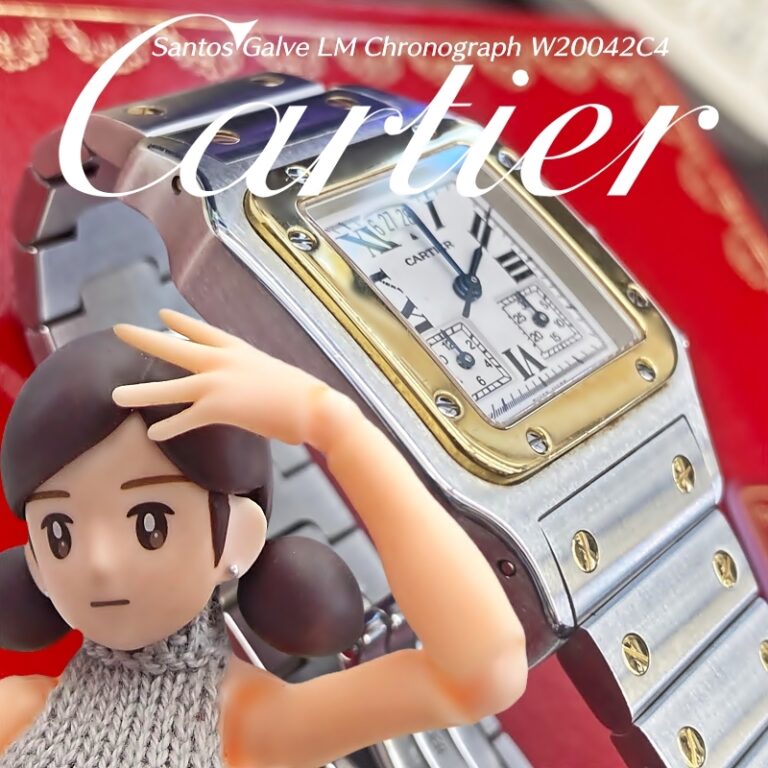 カルティエ サントスガルベLM クロノグラフ W20042C4 | 買取専門店 カウゾー｜カインズホーム川島インター店